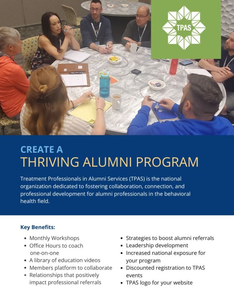 Membership - Treatment Professionals in Alumni Services
